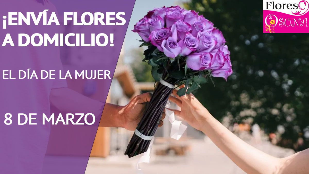 Envío de flores y rosas para Día De La Mujer en Granada